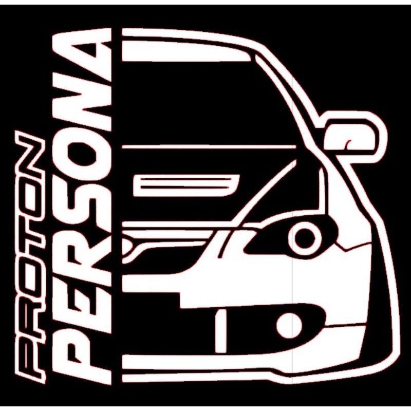 Sticker Cut Proton Persona First Gen | Shopee Malaysia