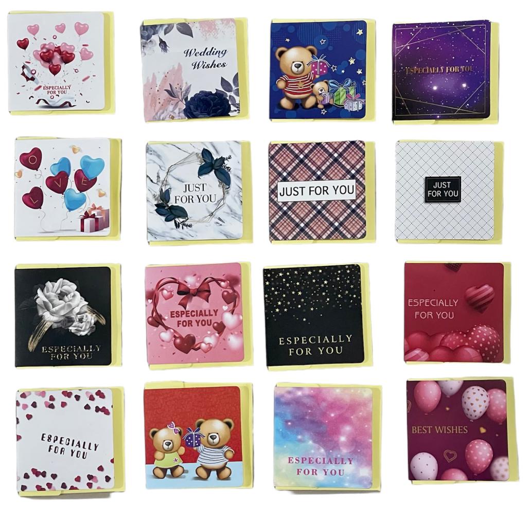 Premium Greeting Cards with envelop/Wish Card Birthday Gift/Kad Hadiah ...