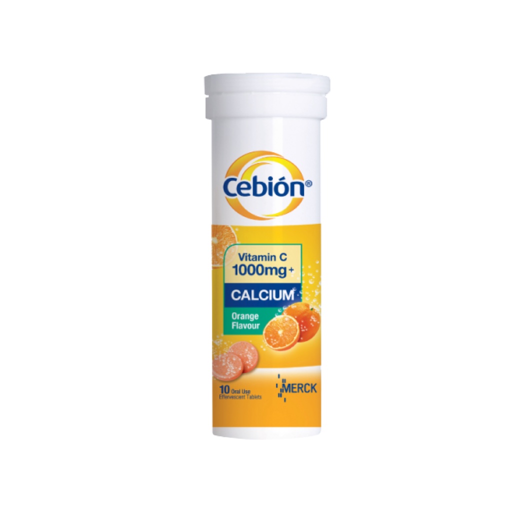 Cebion Effervescent Vitamin C 1000Mg + Calcium - One Tube Of 10'S ...