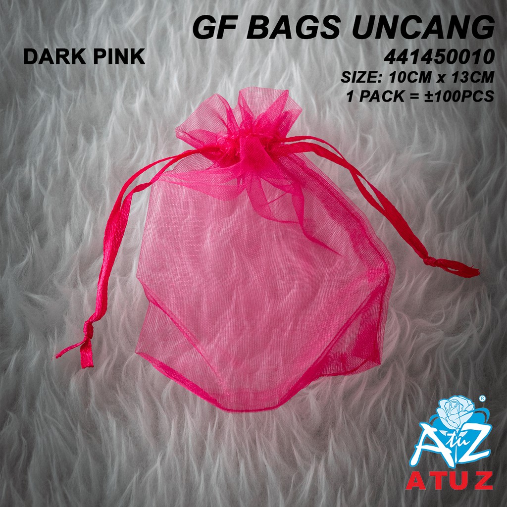 AtuZ Uncang Bag Organza 8*H12cm/14*H9cm/22*H26cm COMEL POUCH / BEG ...
