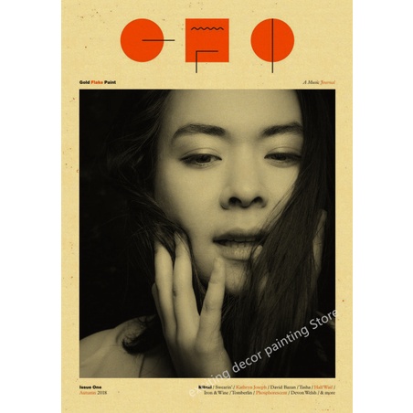 Singer Mitski Posters Be The Cowboy Retro Kraft Paper Vintage Room Home Bar Cafe Decor Gift ...