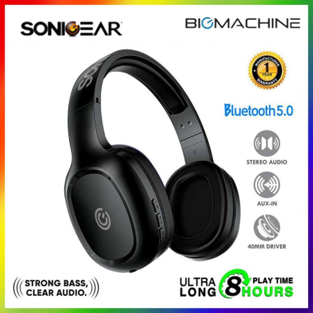 SonicGear AirPhone 3 Headphones With Mic For Smartphones and Tablets ...