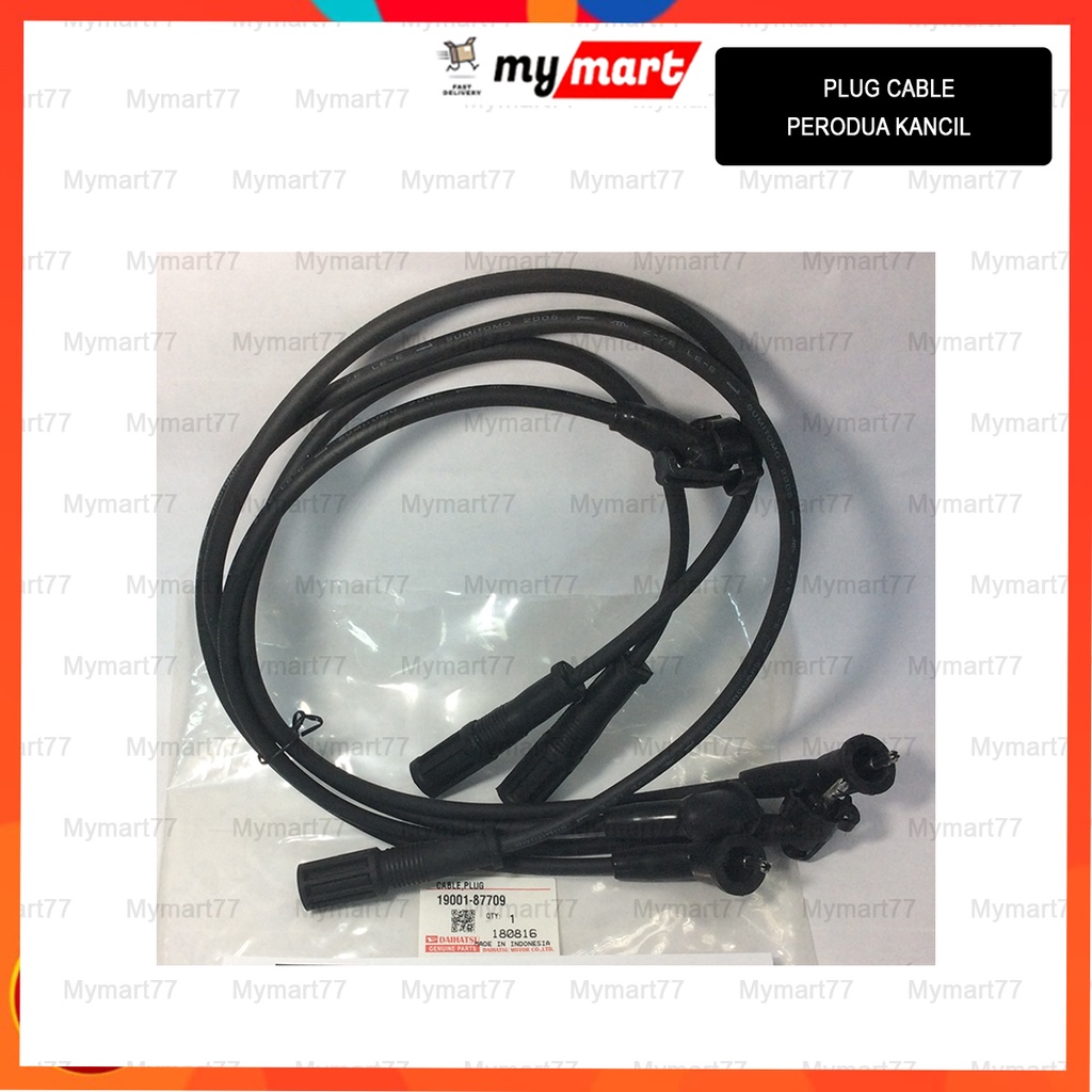 19901-87709 SILICONE PLUG CABLE PERODUA KANCIL 660, 850 SPARK PLUG ...