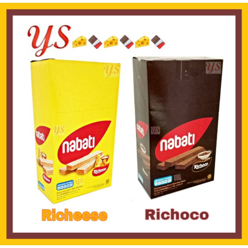 Nabati Richeese / Richoco Cream Wafer 140g ( 7g x 20sticks ) | Shopee Malaysia