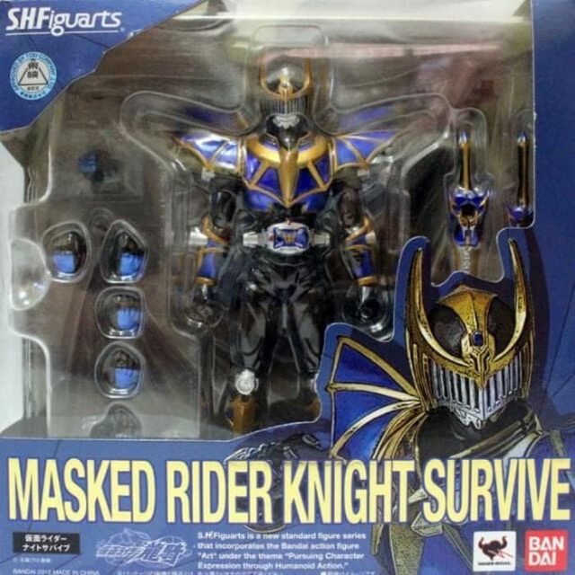 BANDAI - S.H. FIGUARTS MASKED RIDER KNIGHT SURVIVE | Shopee Malaysia