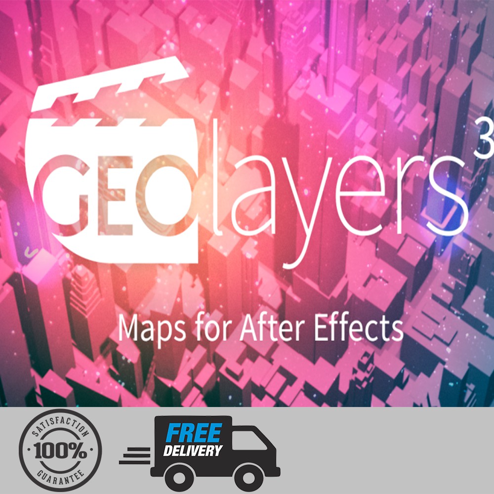 Geolayers 3 v1.14.0 (updated ver. plugin for after effects up to AE ...