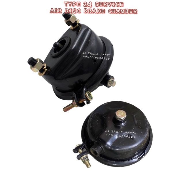 TRAILER TRUCK SINGLE TYPE 24 AIR DISC BRAKE CHAMBER USED SACNNER VOLVO ...
