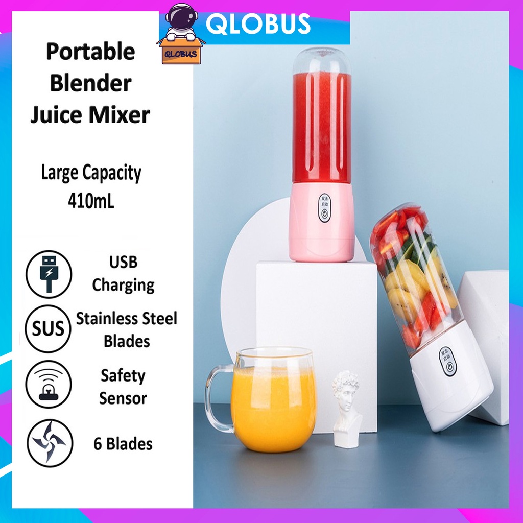QLOBUS Juice Blender Portable Fruit Mixer Juice Blender Juicer ...