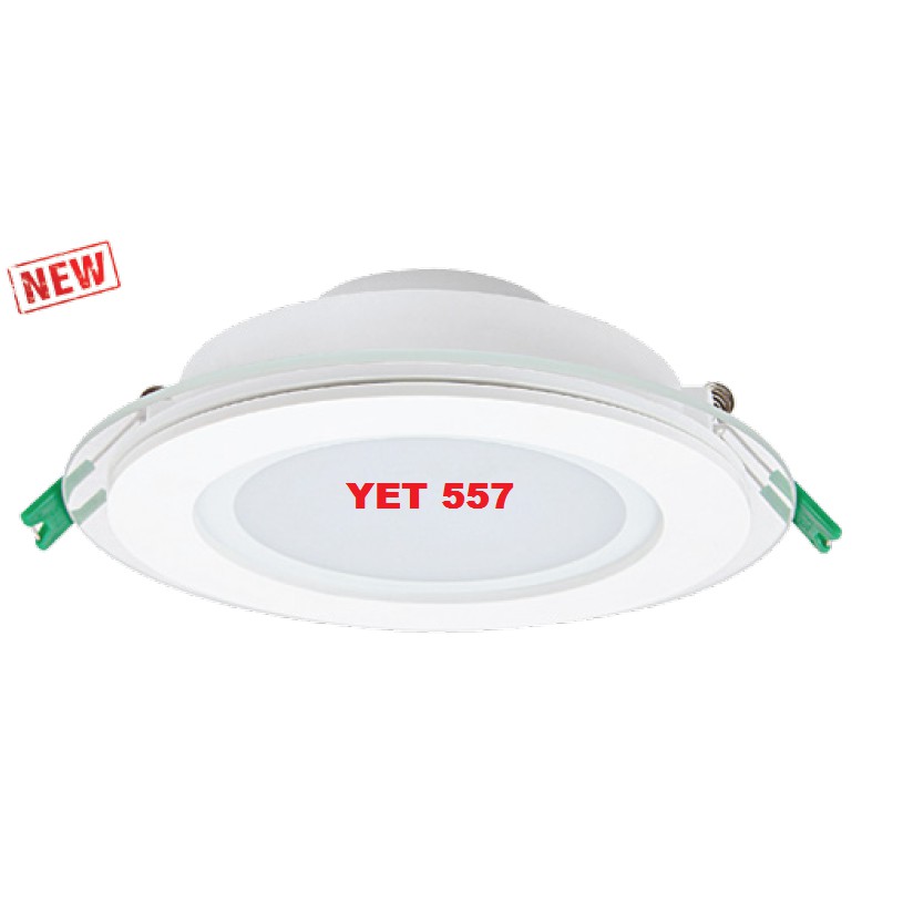 YETPlus Glass Lampu Led Downlight YET 557 Round YET 558 Square 12w ...