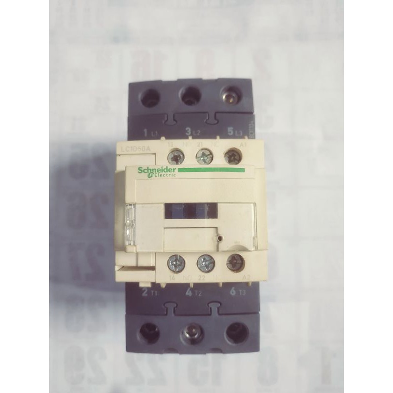 Schneider LC1D50A 220v Contactor | Shopee Malaysia