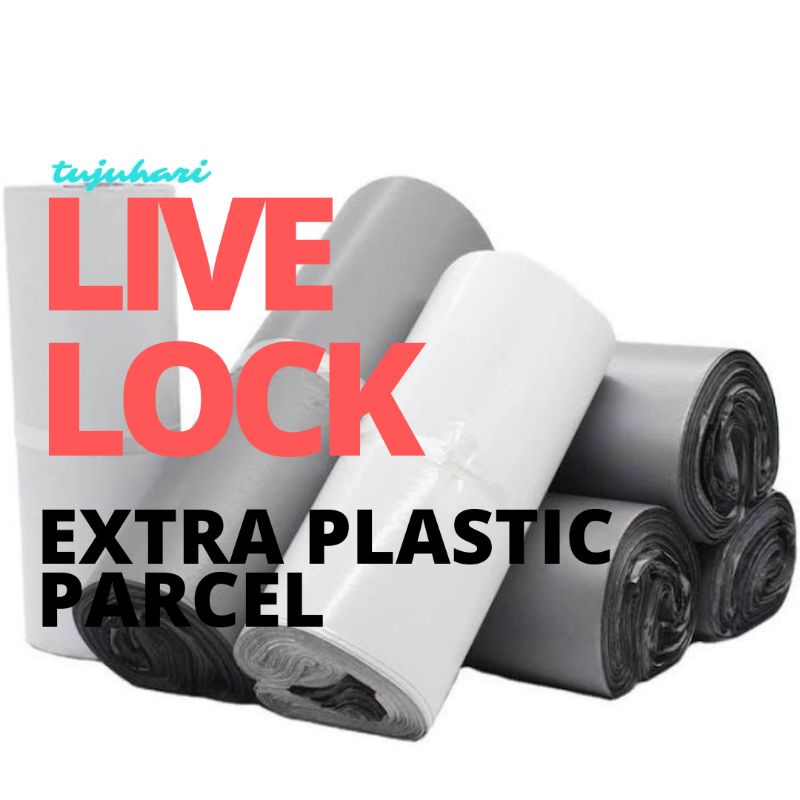 LIVE LOCK : EXTRA PLASTIC PARCEL | Shopee Malaysia