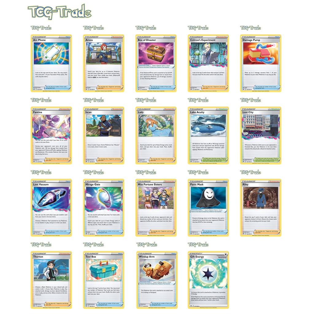 [Pokemon TCG Singles] SS11 Lost Origin - Trainer - Pokemon Card ...