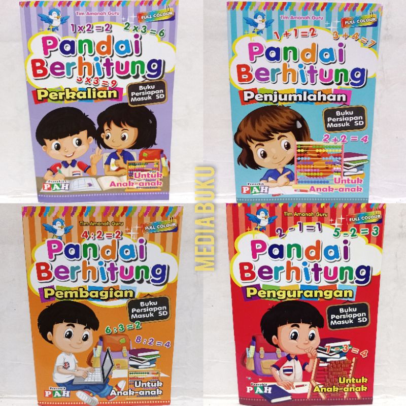 Pandai BOOK COUNTING SUBTRACT | Collector | Division | Multiplication ...
