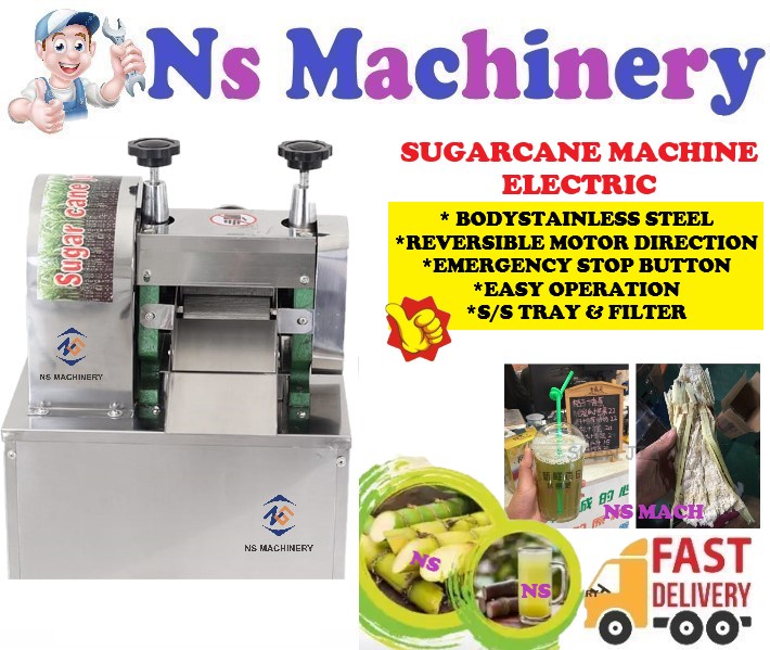 Electric Sugarcane Machine Air Tebu Mesin Sugar Cane Standing Machine ...
