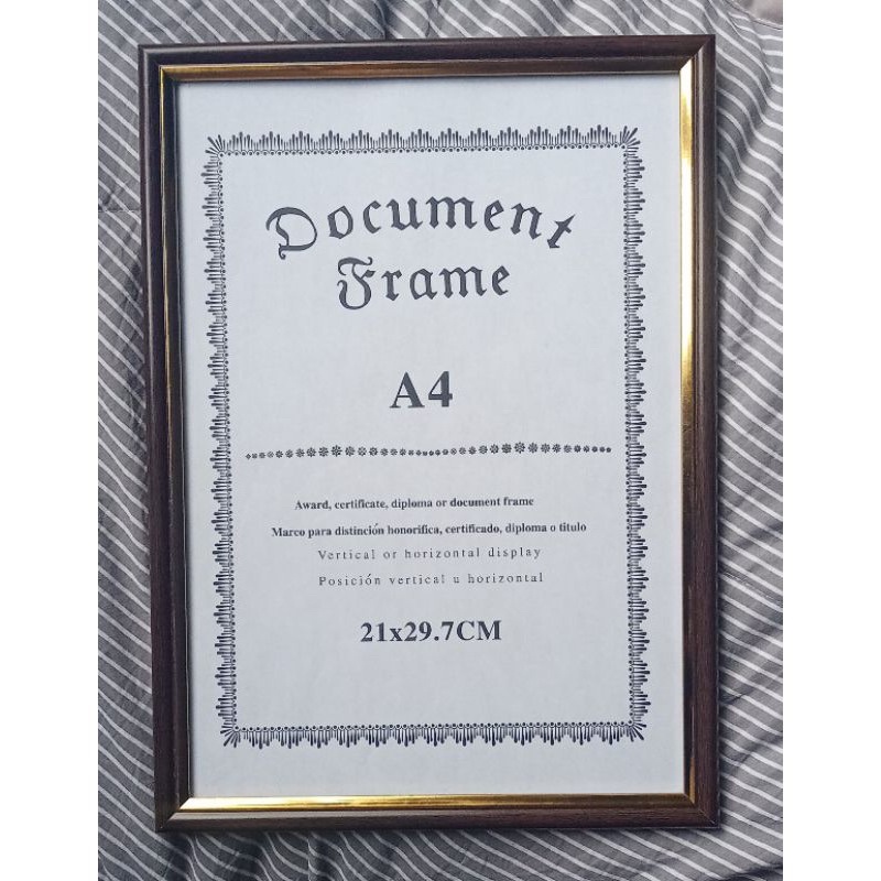 DOCUMENT FRAME A4 SIZE | Shopee Malaysia
