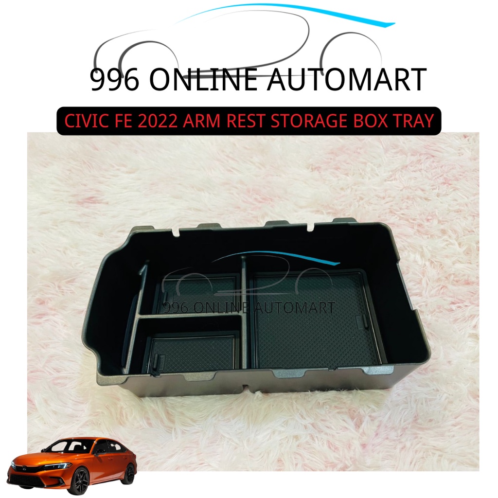 HONDA CIVIC FE 2022 ARM REST STORAGE BOX TRAY CENTER CONSOLE & (ARM ...