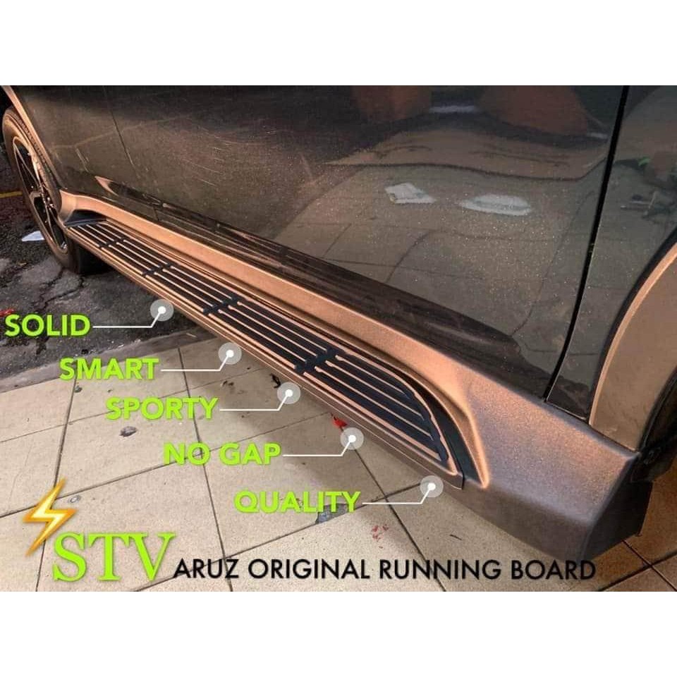 PERODUA ARUZ.STV. TOYOTA.RUSH.ORIGINAL.RUNNING.BOARD.SIDE.STEP | Shopee ...