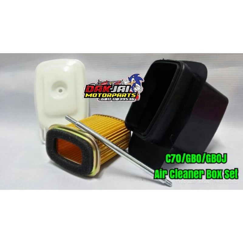 🔥limited🔥GBO / GBOJ / C70 AIR CLEANER BOX SET /KOTAK ANGIN /GETAH NAFAS ...