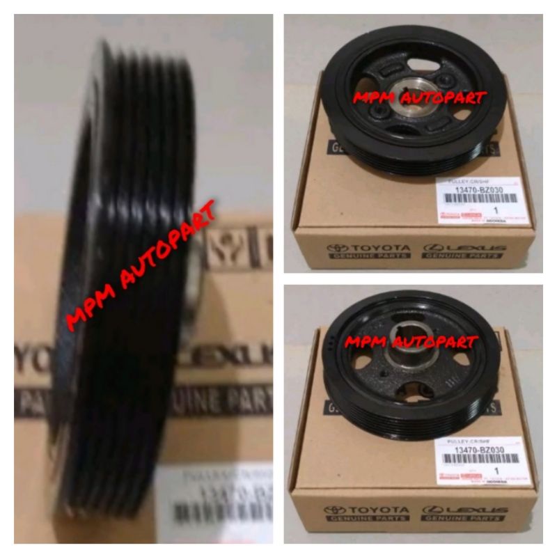 Pulley pulley pulley crankshaft crankshaft avanza 1.5 1500cc veloz rush ...