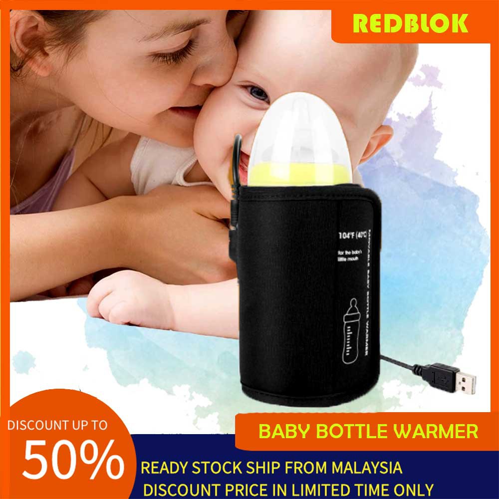 🔥 READY STOCK 🔥Redblok Reheat Warmer Bottle USB Baby Milk Breast Milk ...