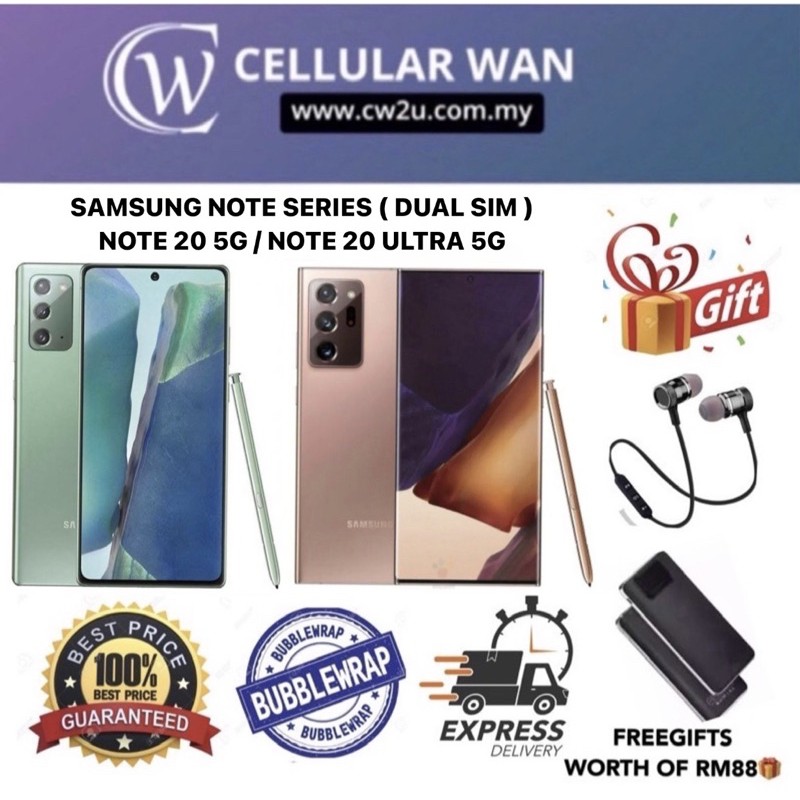 [ USED DEMO SME MY SET ] SAMSUNG NOTE 20 ULTRA 5G / NOTE 20 5G DUAL SIM ...