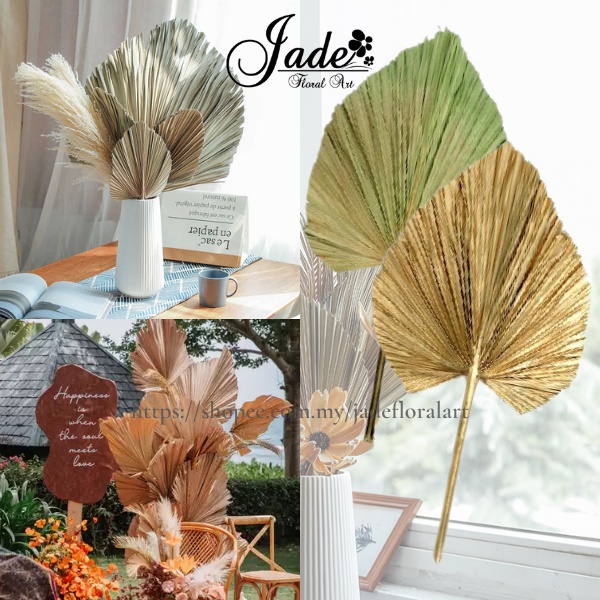DAUN KIPAS KERING / PALM LEAF / DAUN PALMA / DAUN PALM/ DAUN PELAMIN ...