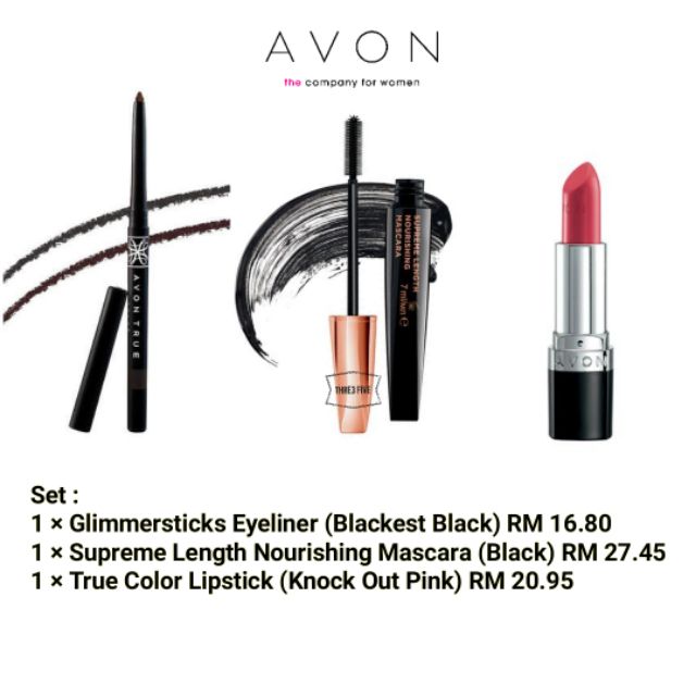 Avon Make-up Set | Shopee Malaysia