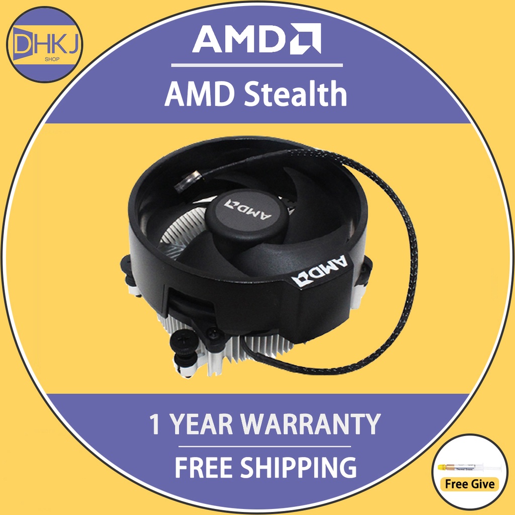 NEW AMD R3 R5 AM4 Original Radiator Efficient AMD CPU Cooler Ghost ...