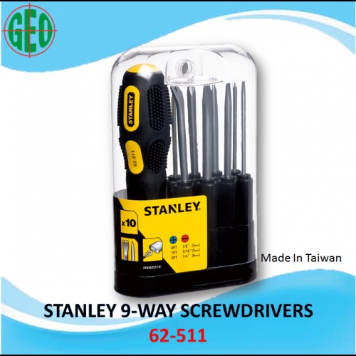 STANLEY 9-WAY SCREWDRIVER 62511 | Shopee Malaysia