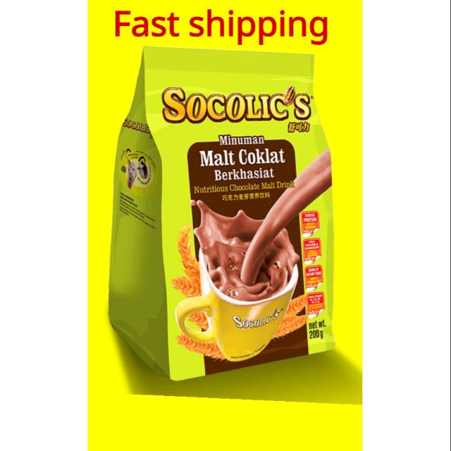🔥LOWEST PRICE🔥SOCOLIC'S CHOCOLATE MALT (巧克力🍫饮料) | Shopee Malaysia