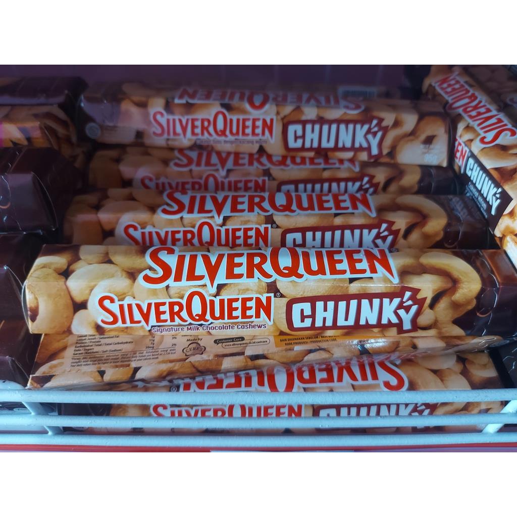 Chunky BAR 85g | Chocolate Bar | Silverqueen cashew almond dark ...