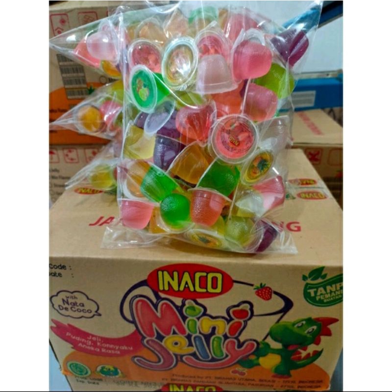 Inaco Jelly Assorted Fruit Flavors/Inaco Pudding 1000gr exp Safe 2023 ...