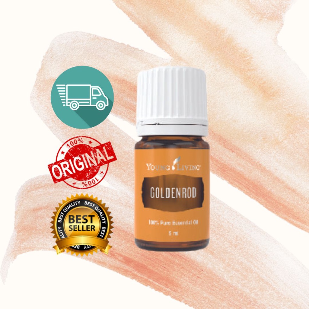 ORIGINAL GoldenRod Essential Oil Young-Livings 5ml | Shopee Malaysia