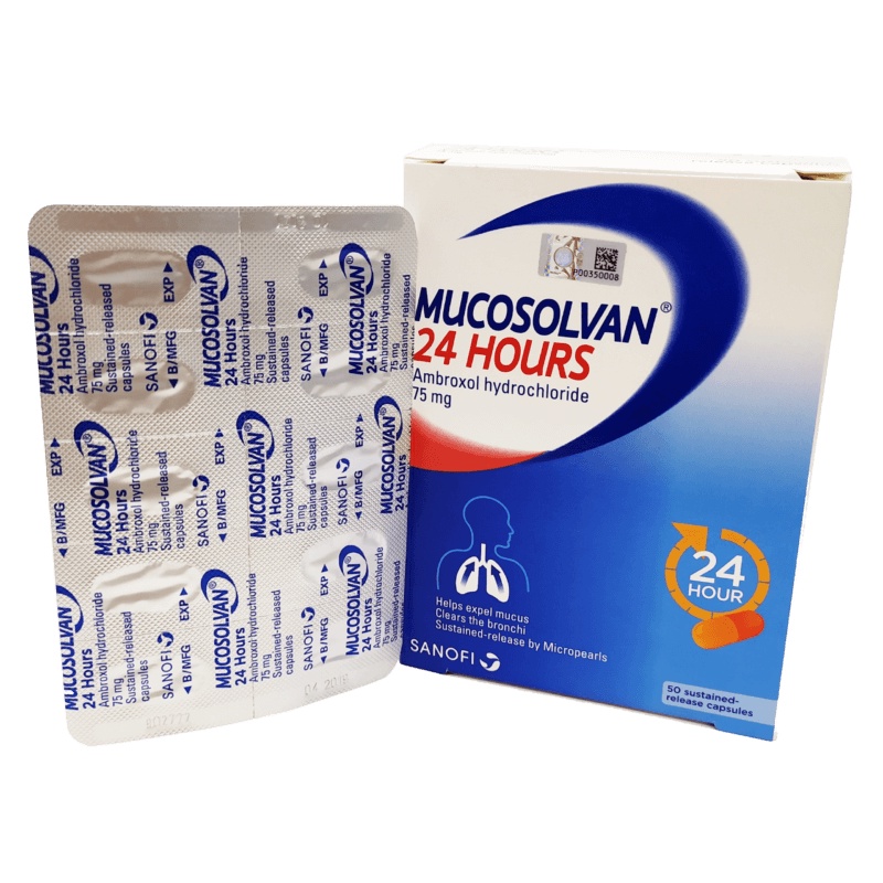 MUCOSOLVAN 24 HOURS 75MG 10 TABLETS | Shopee Malaysia