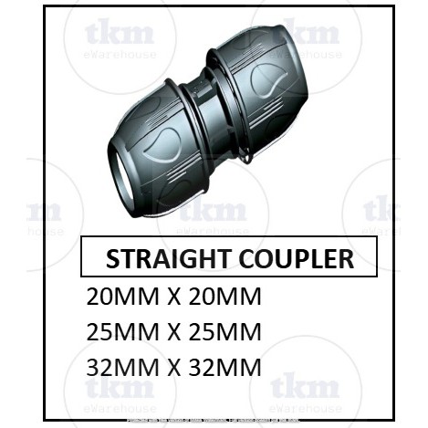 [TKM][COMPRESSION] ] HDPE POLY PP FITTINGS POLY PIPE FITTINGS 20mm 25mm ...