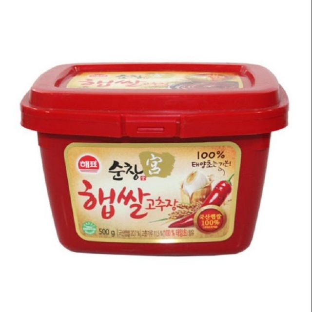 (READY STOCK) HAEPYO Hot Pepper Paste Gochujang Fermented 500g | Shopee ...