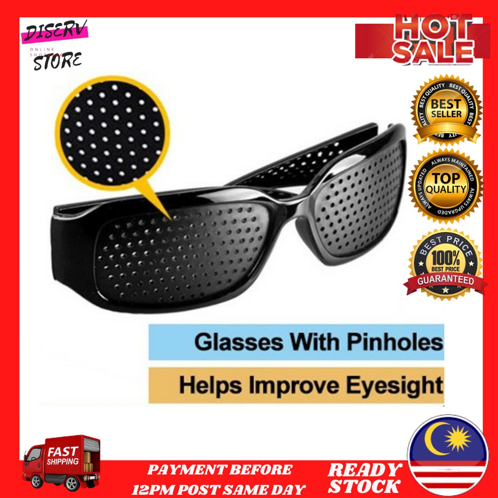 Anti-Fatigue Eyesight Care Improver Stenopeic Pin Pinhole Glasses ...