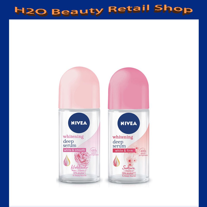 Nivea Deodorant Roll On Hakkido / Sakura 50ml Deep Serum | Shopee Malaysia