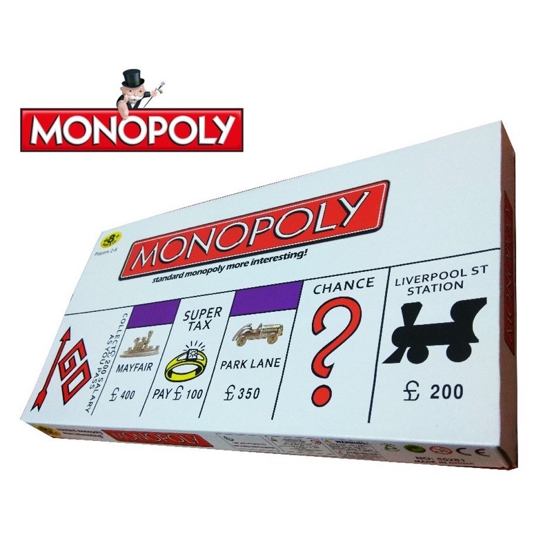🚚Fast Delivery🏆READY STOCK MONOPOLY BOARD GAME CLASSICAL Murah Jimat ...