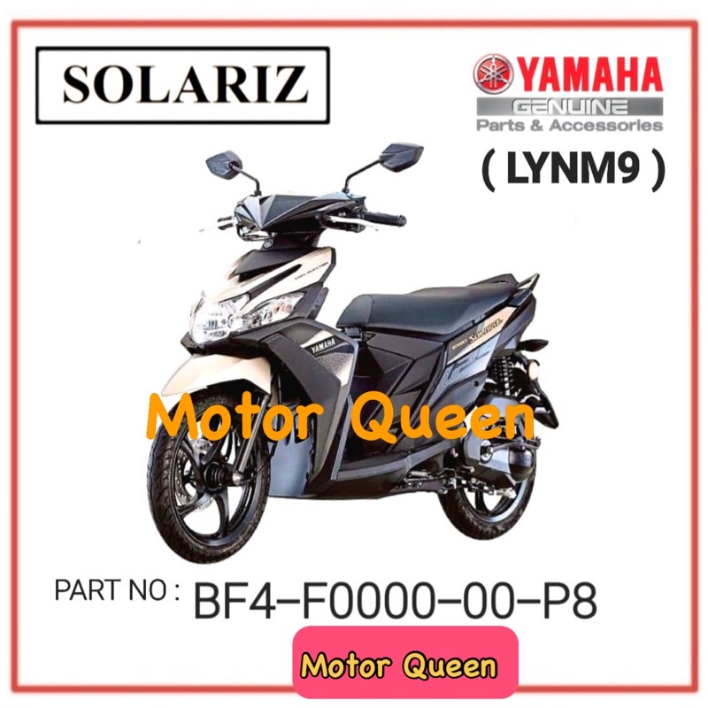 COVER SET YAMAHA SCOOTER EGO SOLARIZ ( LYNM9 ) ORIGINAL HLY YAMAHA ...