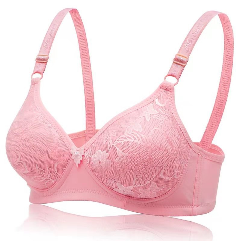 Full Cup Bra Plus Size 36~44 Non Wired Women Bra Baju Dalam Wanita
