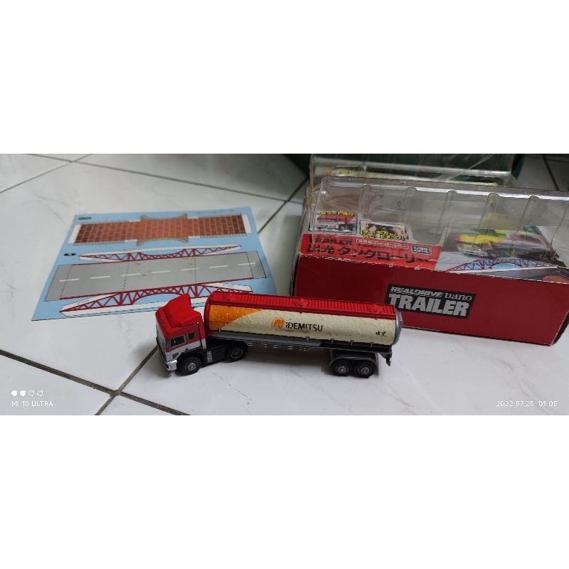 Silverlit remote contril Trailer realfrive nano japan brand lorry truck transporter IDEMITSU ...