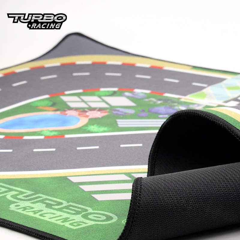 50x95cm 160x90cm 120x80cm Portable Turbo Racing Rubber Mat 1:76 RC Mini ...