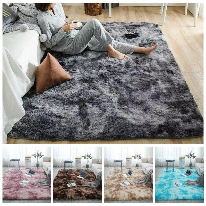180*150cm Fur Furry Carpets Floor Mat Fluffy Room Mat Soft Carpet ...