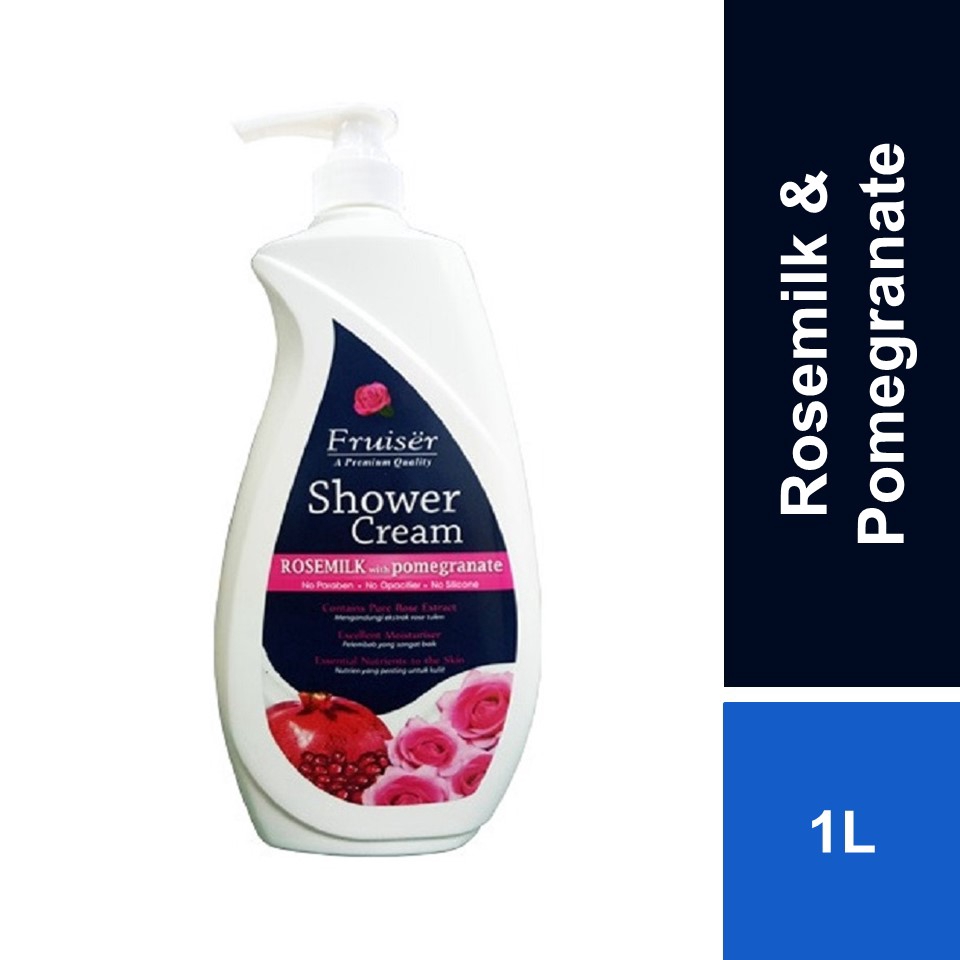 Fruiser Shower Cream - Rose Milk 1L | Shopee Malaysia