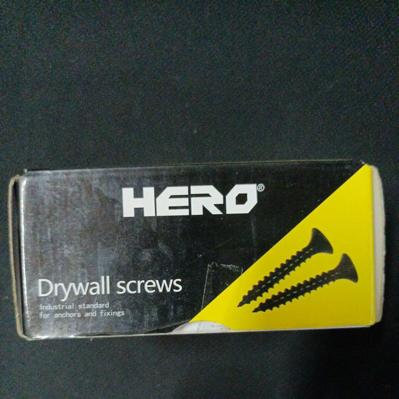 DRYWALL SCREW ( BLACK)- PACKING | Shopee Malaysia