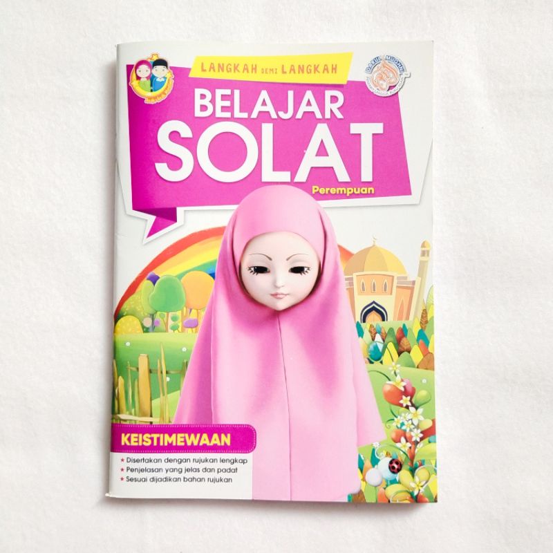 Buku Mengajar dan Belajar Solat Lelaki dan Perempuan | Shopee Malaysia