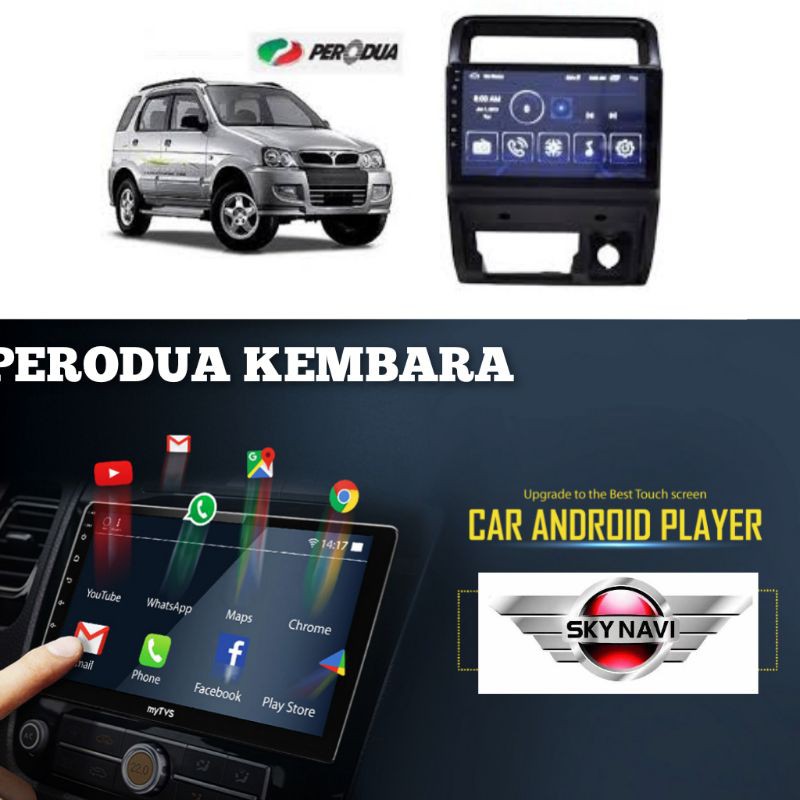 PERODUA KEMBARA CAR ANDROID PLAYER | Shopee Malaysia