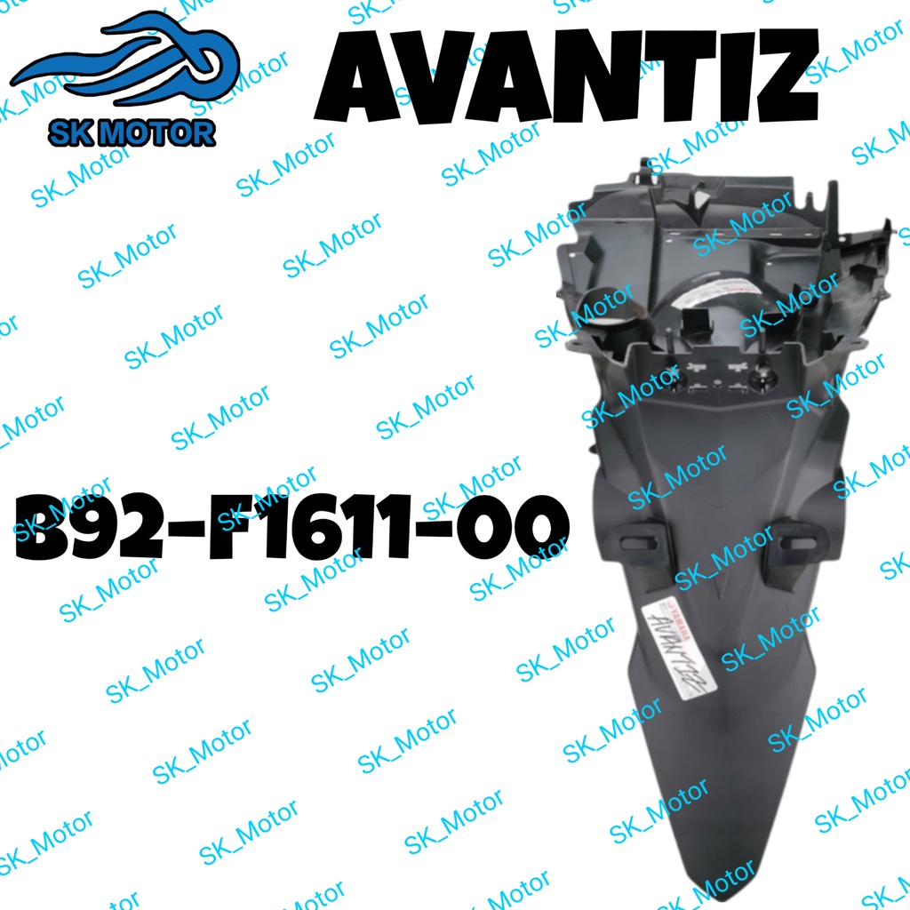 Yamaha EGO AVANTIZ Original Inner Cover Full Set Kaver Hitam Meter Tank ...