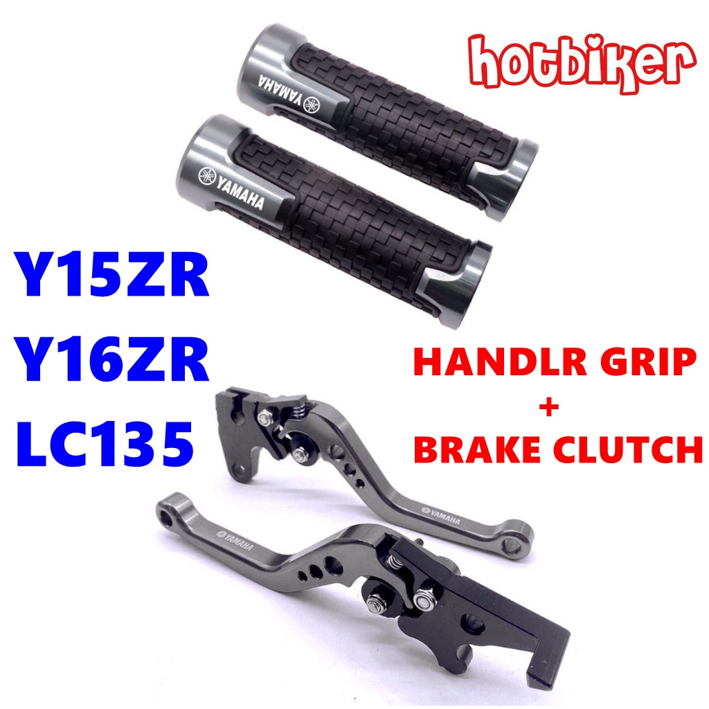 Y15ZR Y16ZR LC135 5S YAMAHA CNC ALLOY HANDLE GRIP / BRAKE CLUCTH LEVER COMBO SET LOGO | Shopee ...